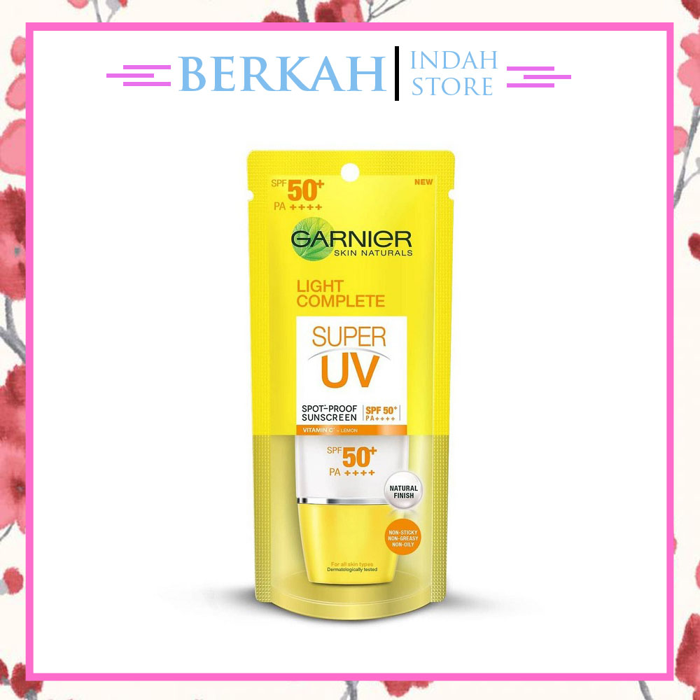 Jual GARNIER VITAMIN C SUPER UV SPOT-PROFF SUNSCREEN SPF 50 15 ML | Shopee Indonesia