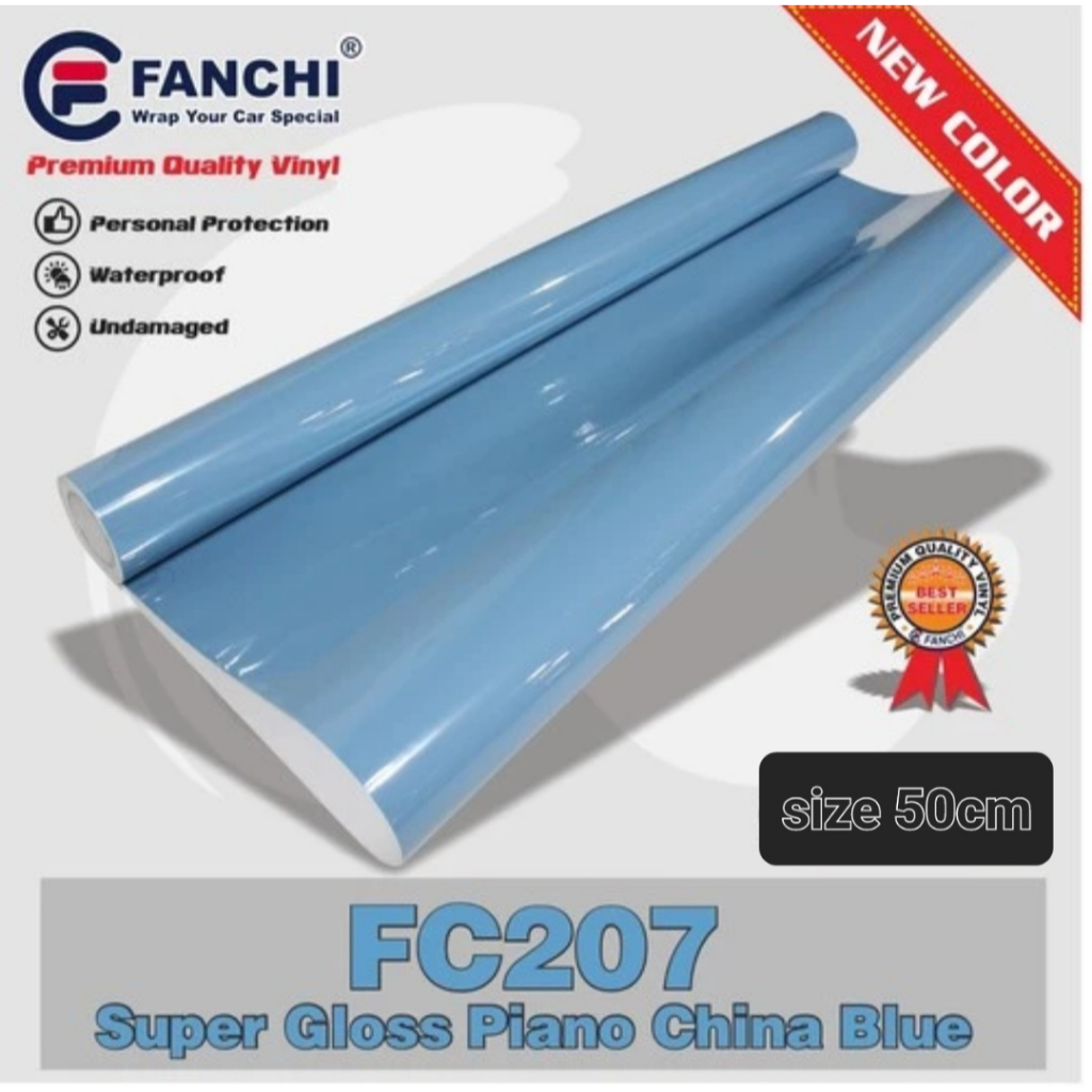 Jual Sticker Fanchi Super Gloss Glossy SERIES Premium Wrap 50cm ...