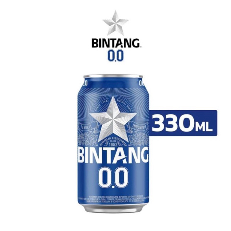 Jual Bintang Minuman Soda Zero 330mL | Shopee Indonesia