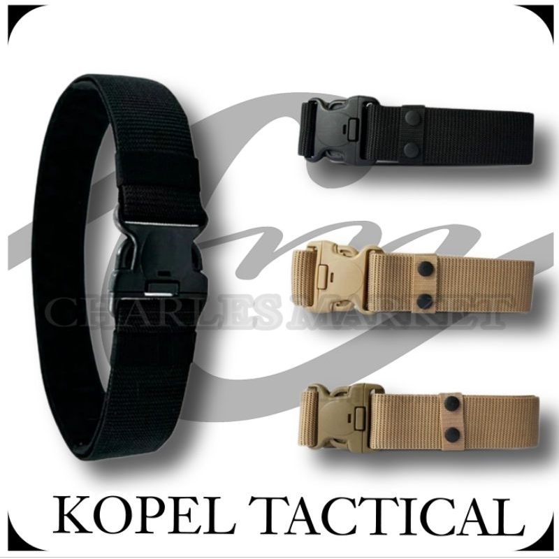 Jual KOPEL TACTICAL HITAM - TALI PINGGANG TACTICAL - SABUK TACTICAL ...