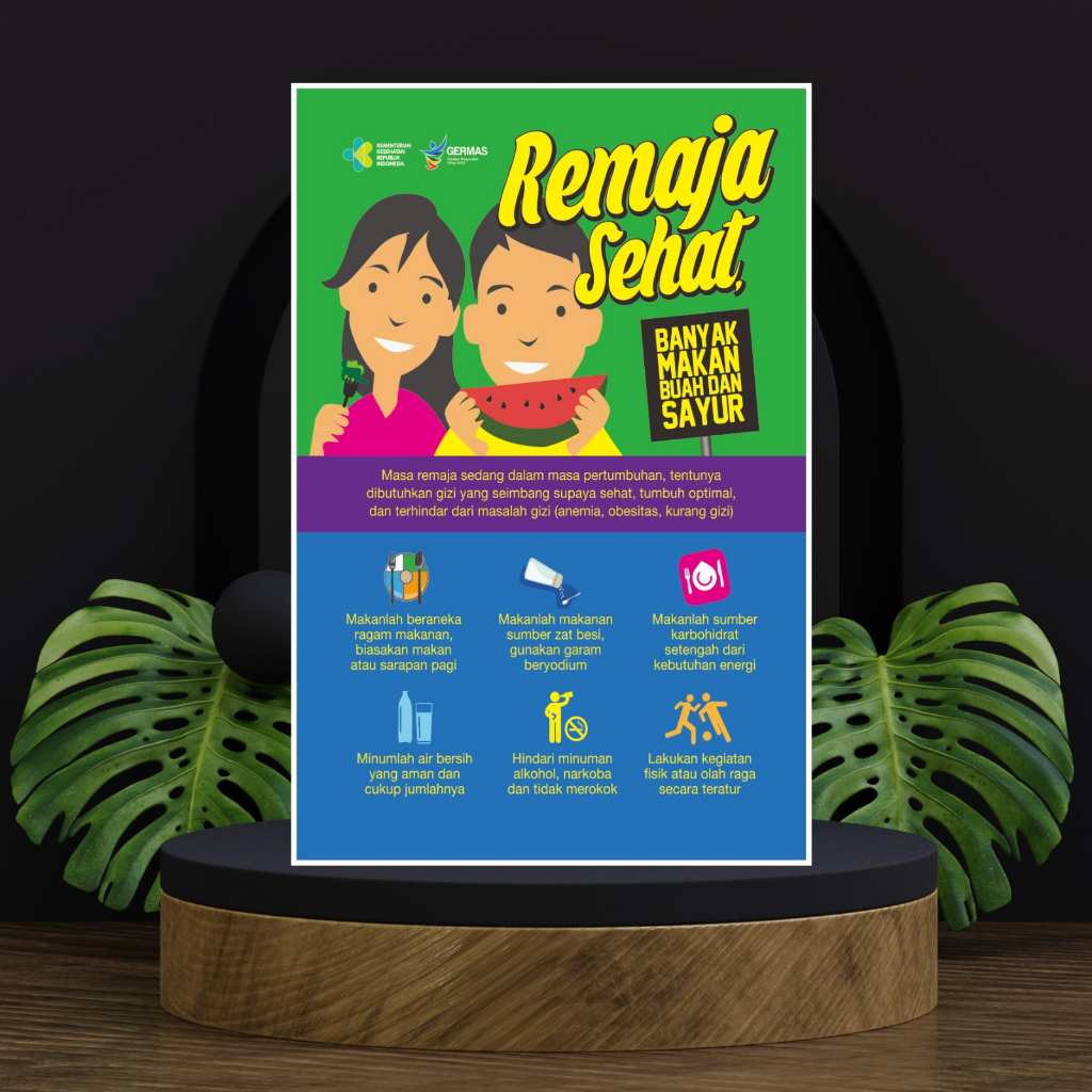 Jual poster Kesehatan Remaja Sehat | Shopee Indonesia
