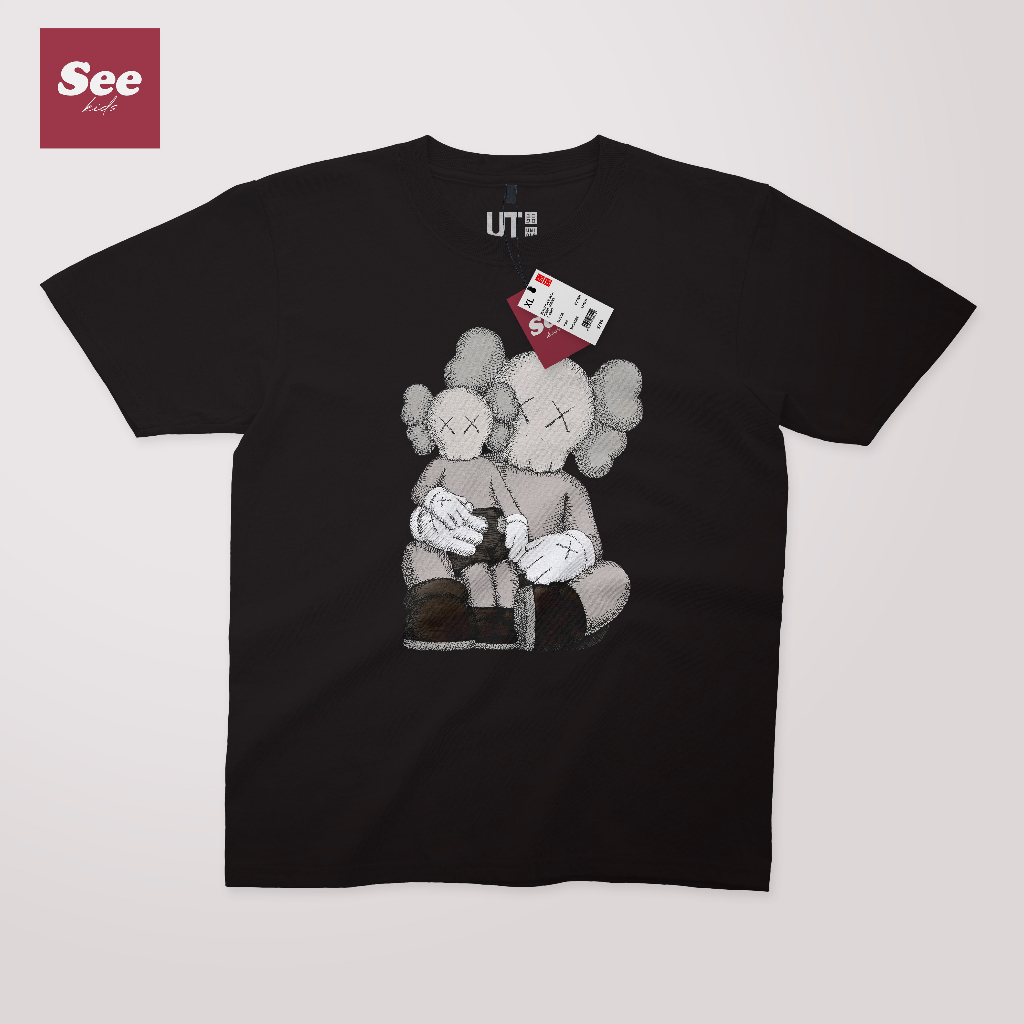 Jual Kaos UT x KAWS Kids Series Bahan katun Baju Anak Distro | Shopee ...