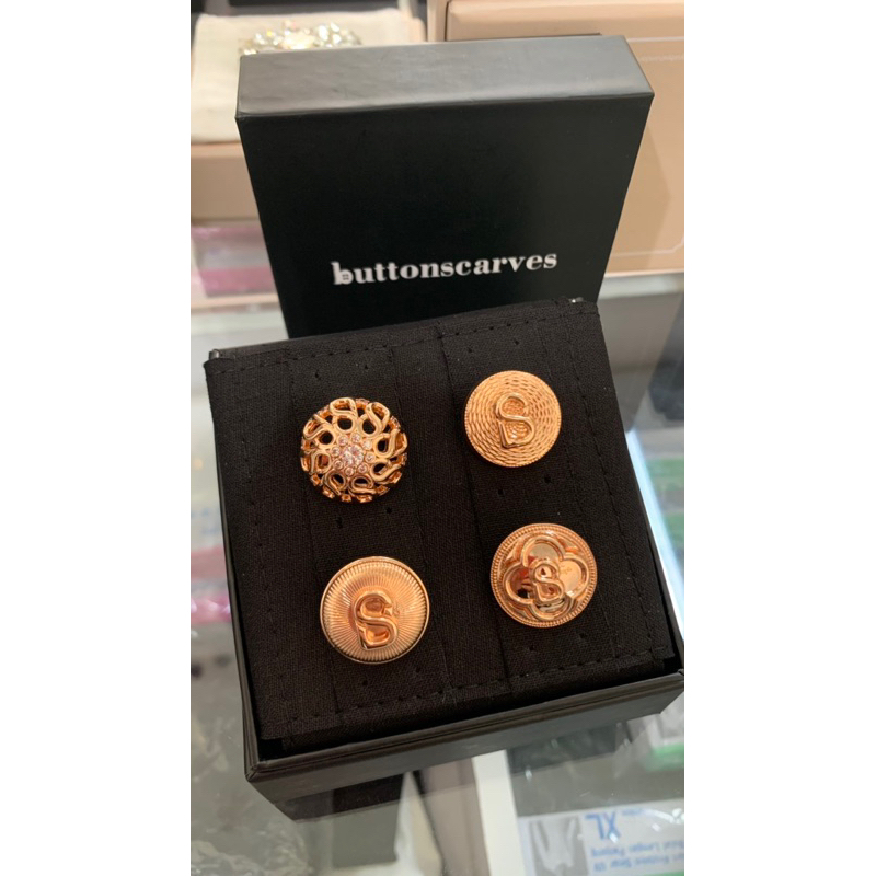 Jual Petite Round Brooch Buttonscarves (dijual satuan) | Shopee Indonesia