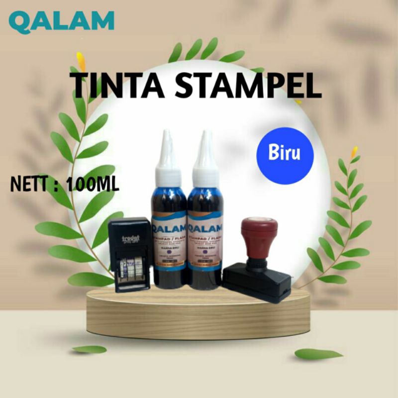 Jual Tinta Stempel Flash Otomatis Tinta Trodat Pad Qalam Warna Ungu ...