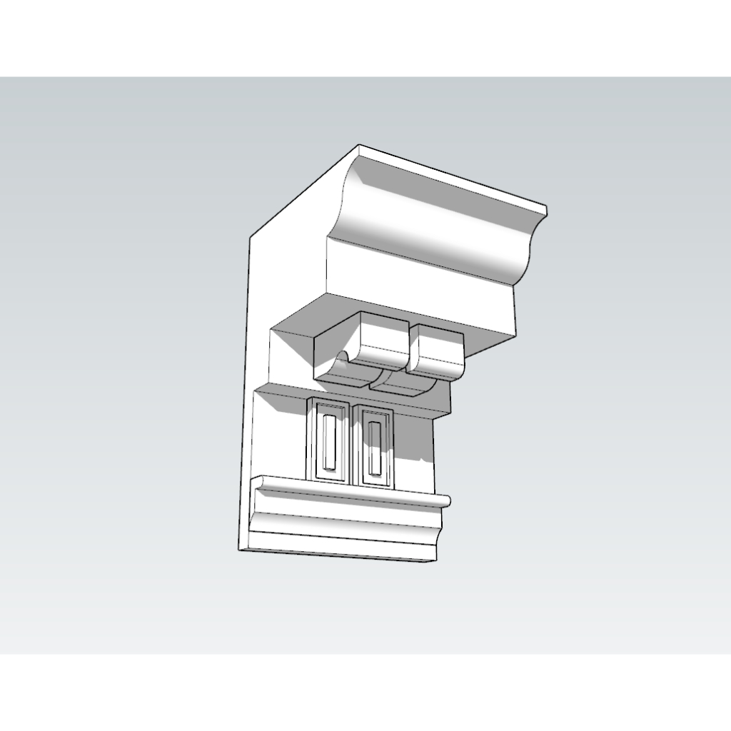 Jual Assembly Custom Profile Builder - List Plafond (Classic) Sketchup ...