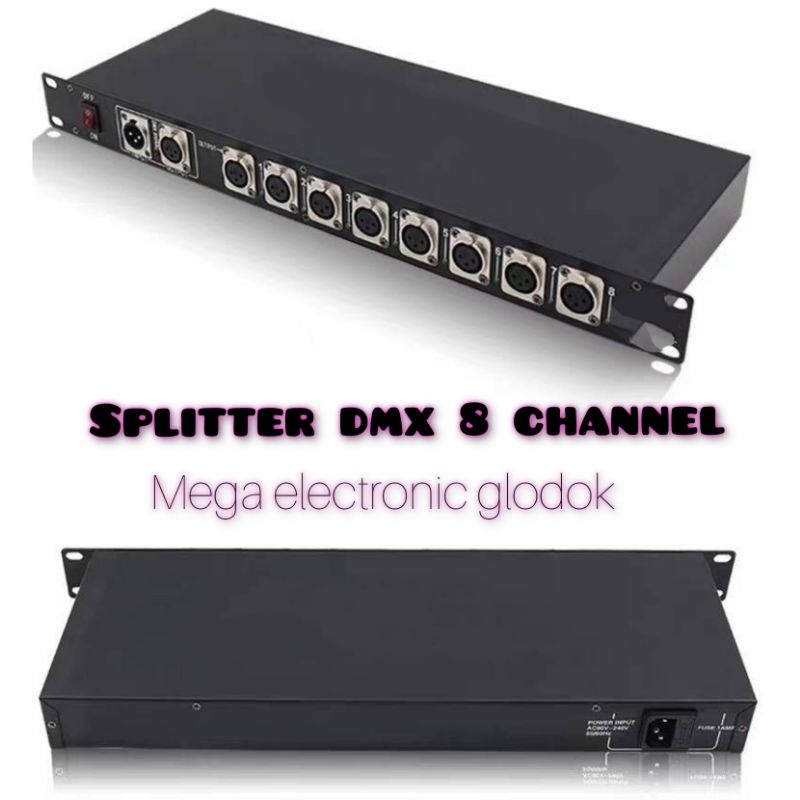 Jual Splitter 8 channel dmx controller | Shopee Indonesia