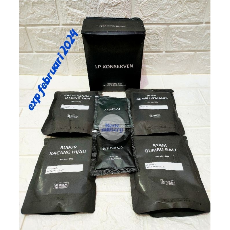 Jual Ransum TNI LP konserven makanan TNI PROMO | Shopee Indonesia