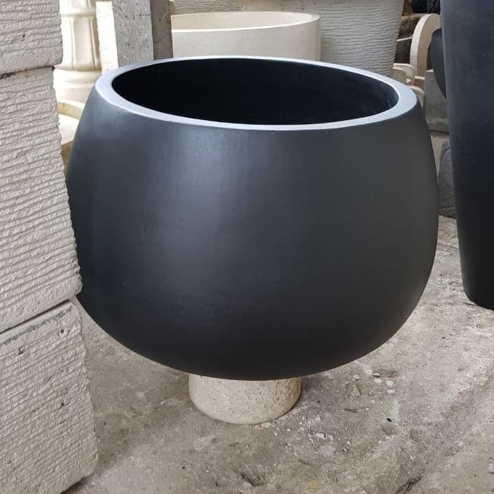 Jual Pot Modern Minimalis Black | Shopee Indonesia