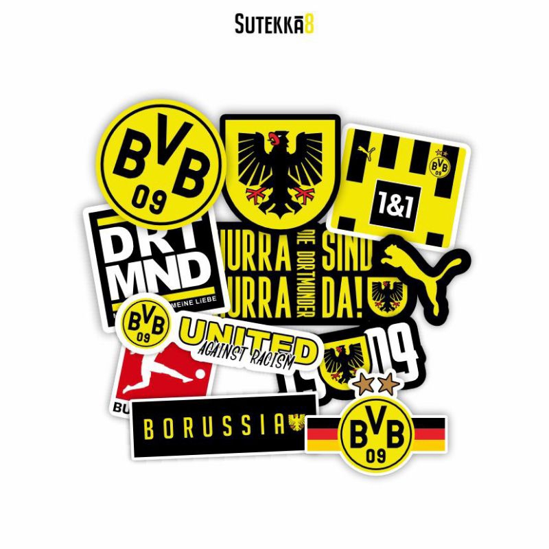 Jual STICKER PACK BORUSSIA DORTMUND [11 pcs] | Shopee Indonesia