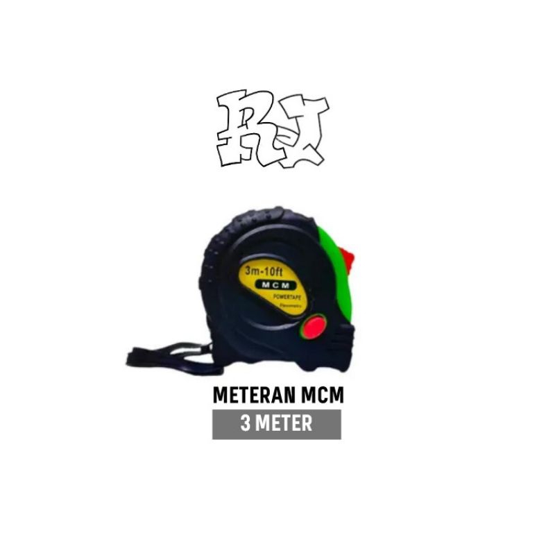 Jual Meteran 3 Meter (MCM) | Shopee Indonesia