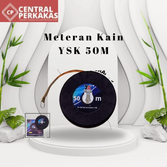Jual Meteran Kain / Meteran PVC / Alat Ukur 50m / METERAN KAIN 50 METER ...