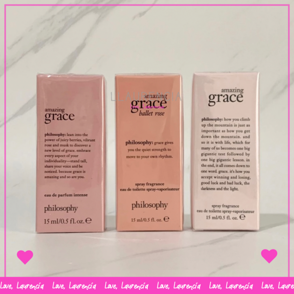 Jual PHILOSOPHY Amazing Grace - Amazing Grace Intense - Ballet Rose ...