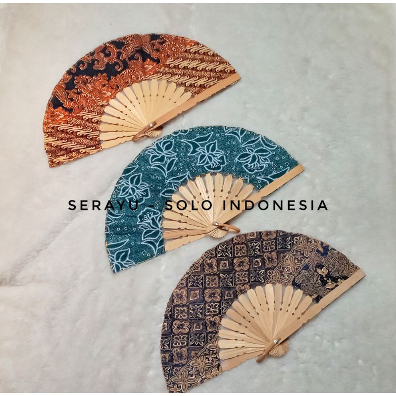 Jual kipas batik ( tinggi 21cm ) | Shopee Indonesia
