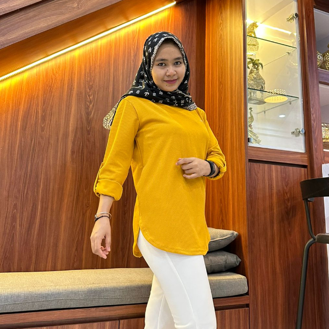 Jual KAOS/ATASAN FENOMENAL BRANDED LENGAN PANJANG TERBARU/BAJU SIMPEL ELEGAN MODIS WANITA ...