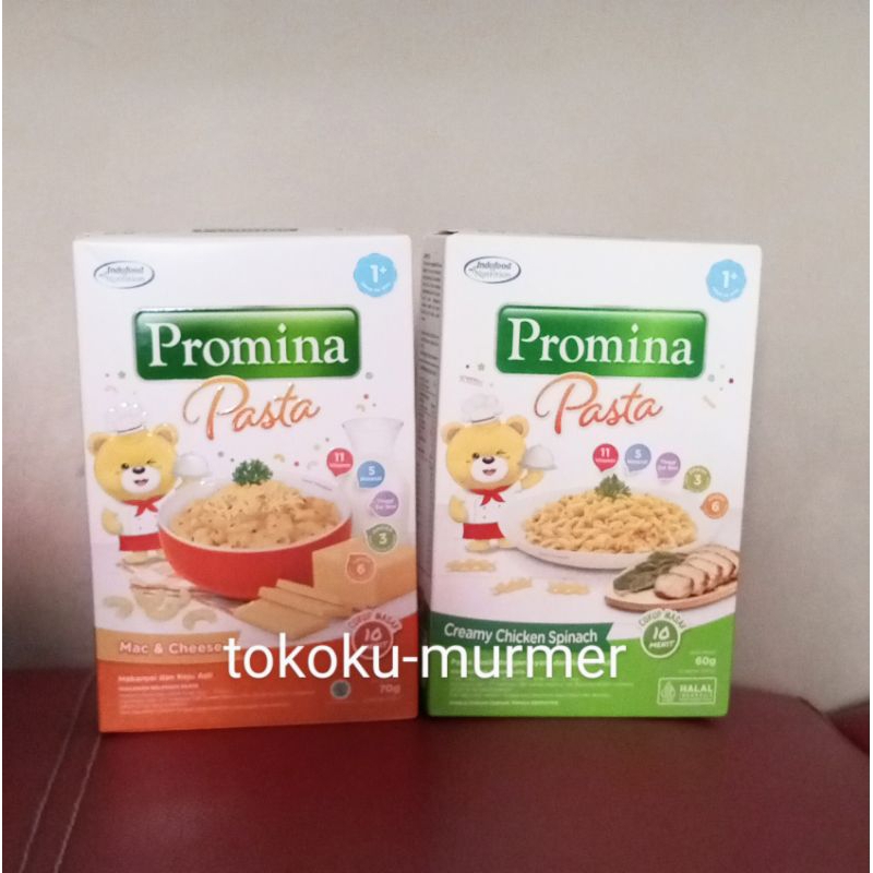 Jual PROMINA Pasta Mac & Cheese 70 gram / Creamy Chicken Spinach 60 ...