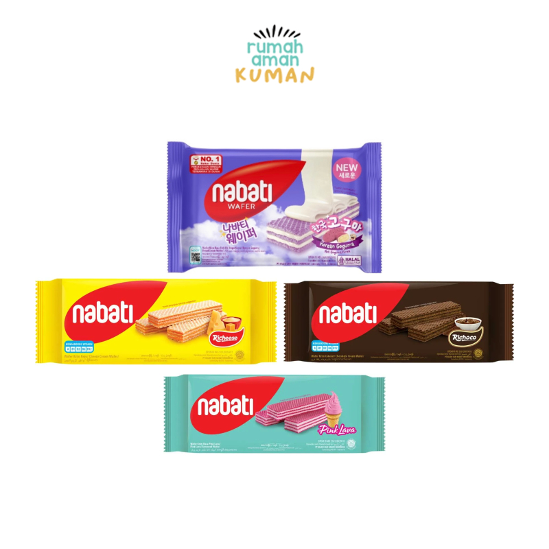 Jual Nabati wafer richesse / richoco / korean goguma 122gram | Shopee ...