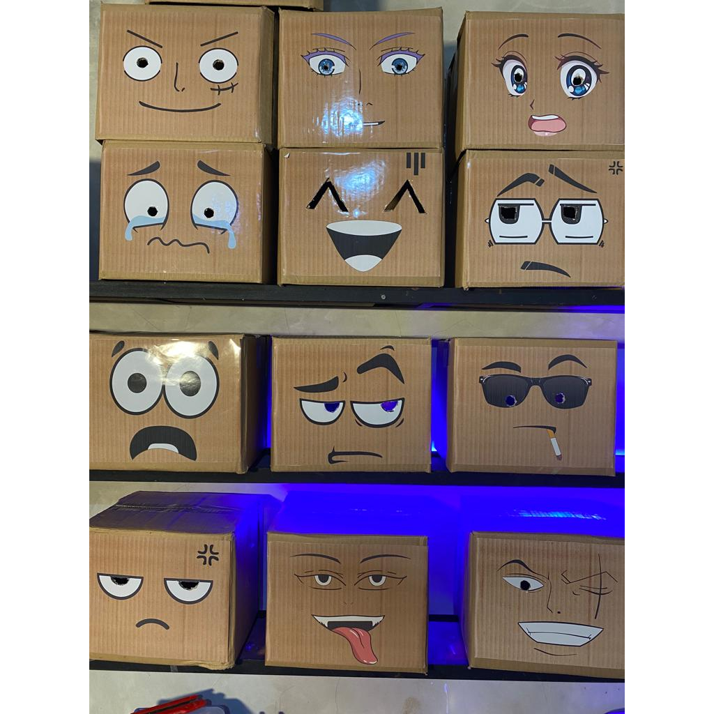 Jual topeng kardus + kardus baru | Shopee Indonesia