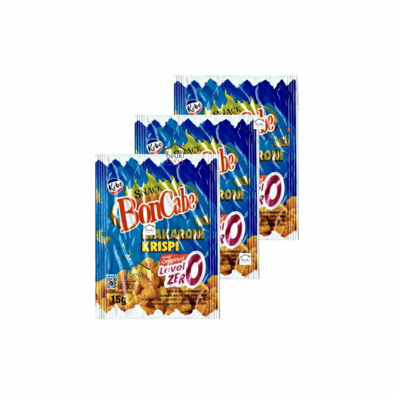 Jual Snack Bon Cabe Makaroni Krispi level Zero Ciki Boncabe Murah dan ...