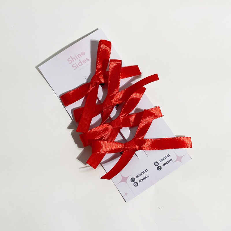 Jual [4 pcs] JEPIT PITA RAMBUT KOREA / RIBBON HAIRSTYLE JENNIE ...