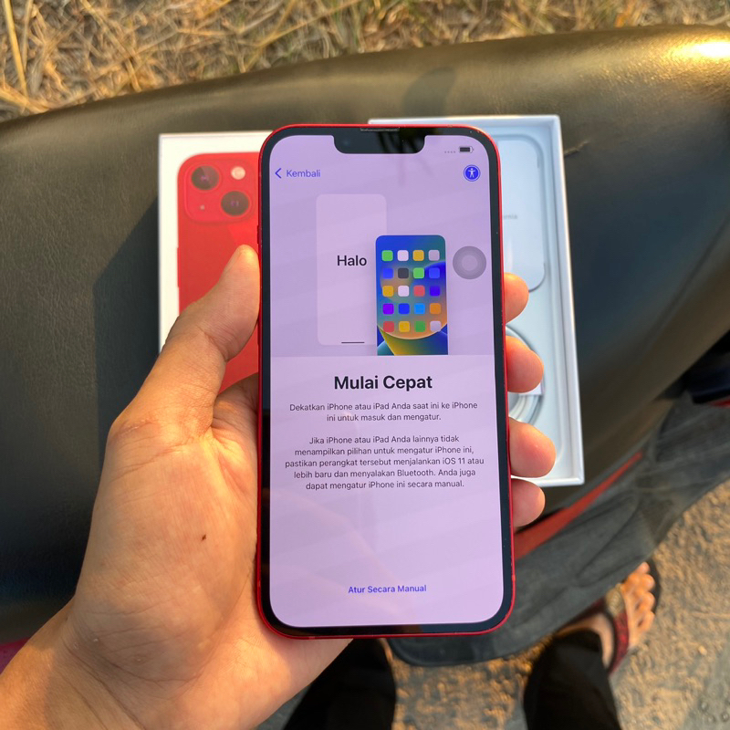 Jual iPhone 13 128Gb ex Inter (Minus Lupa iCloud) | Shopee Indonesia