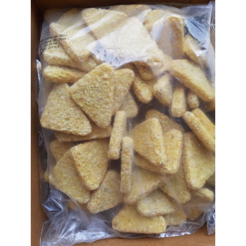 Jual kentang frozen triangle segitiga hash brown hashbrown beku MURAH ...