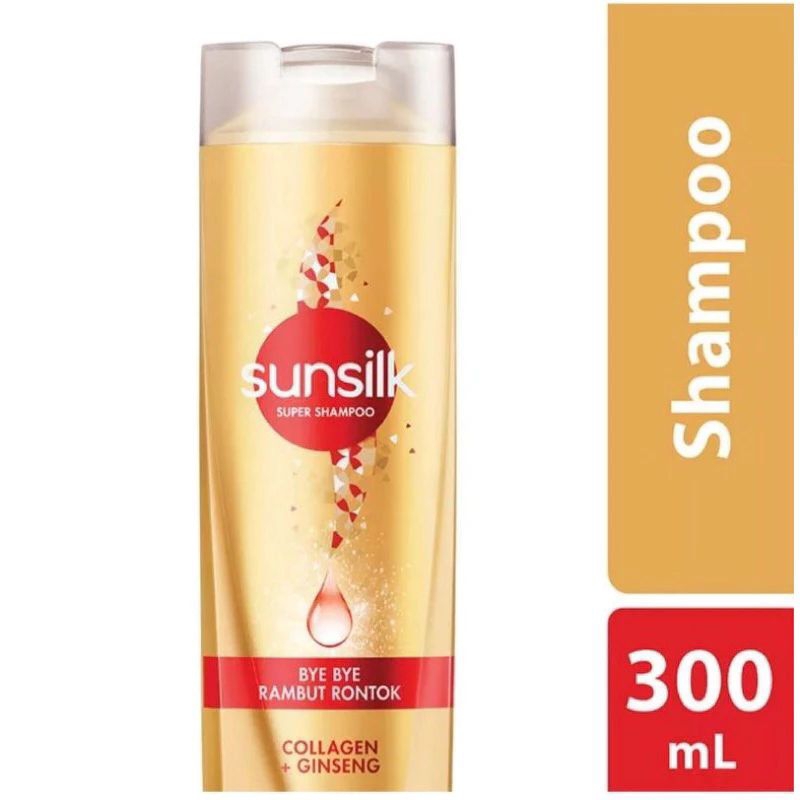 Jual SUNSILK SUPER SHAMPOO RAMBUT RONTOK 300ML.SUNSILK SOFT AND SMOTH ...