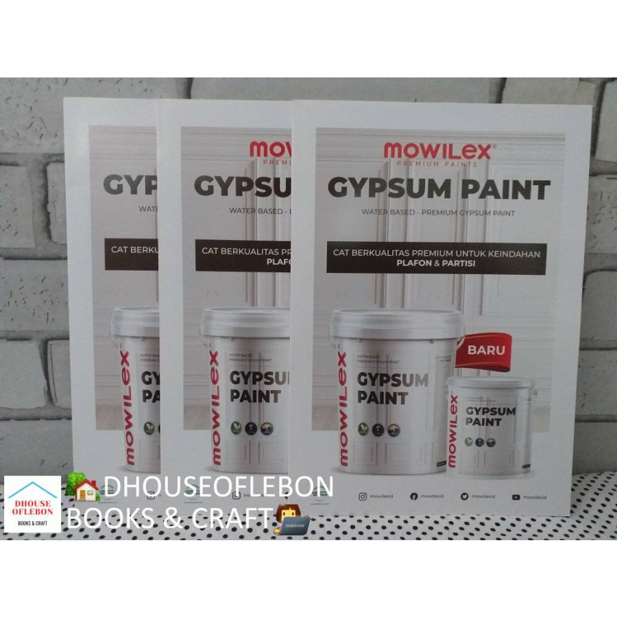 Jual Katalog Brosur Cat Mowilex Gypsum Paint | Shopee Indonesia