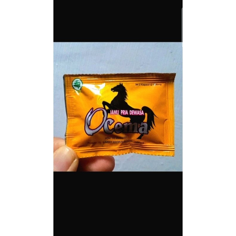 Jual Ocema kapsul Original @ 1 Sachet isi 2 kapsul [ # Pria Perkasa ...