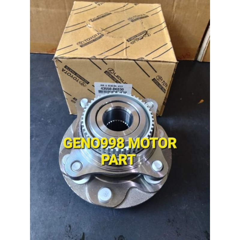 Jual NAP RODA HILUX VIGO FORTUNER DIESEL KOMPLIT 43550-0K030 ORIGINAL ...