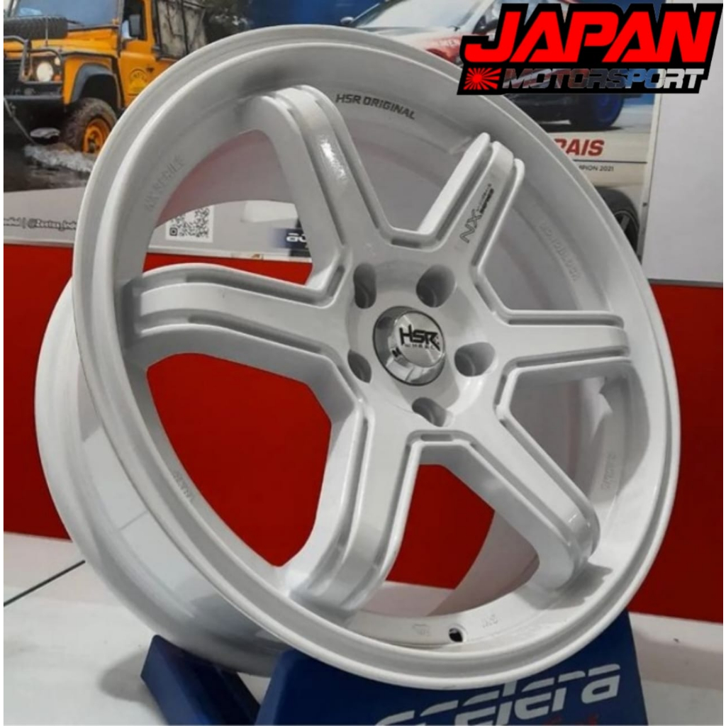 Jual VELG WARNA PUTIH HSR MINAS RING 18 BUAT INNOVA,CIVIC,CAMRY ...