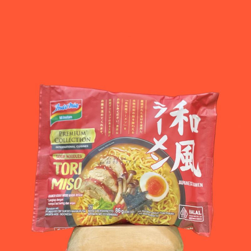 Jual Indomie Mie Instant Premium Japanese Tori Miso Ramen Pack 86g - Go ...