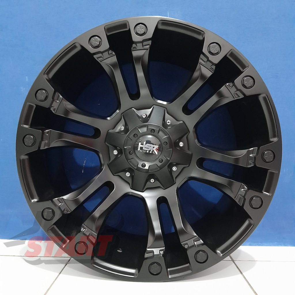 Jual Pelek mobil ring20 Hsr wheel lubang 6x139,7 lebar velg 9 warna ...