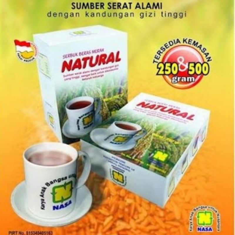 Jual Serbuk beras merah NASA original atasi diet penderita kencing ...
