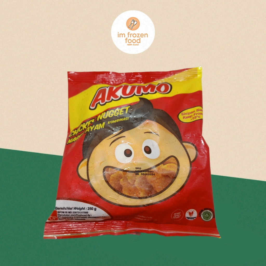 Jual Akumo Chicken Nugget 250gr Chicken Nugget | Shopee Indonesia