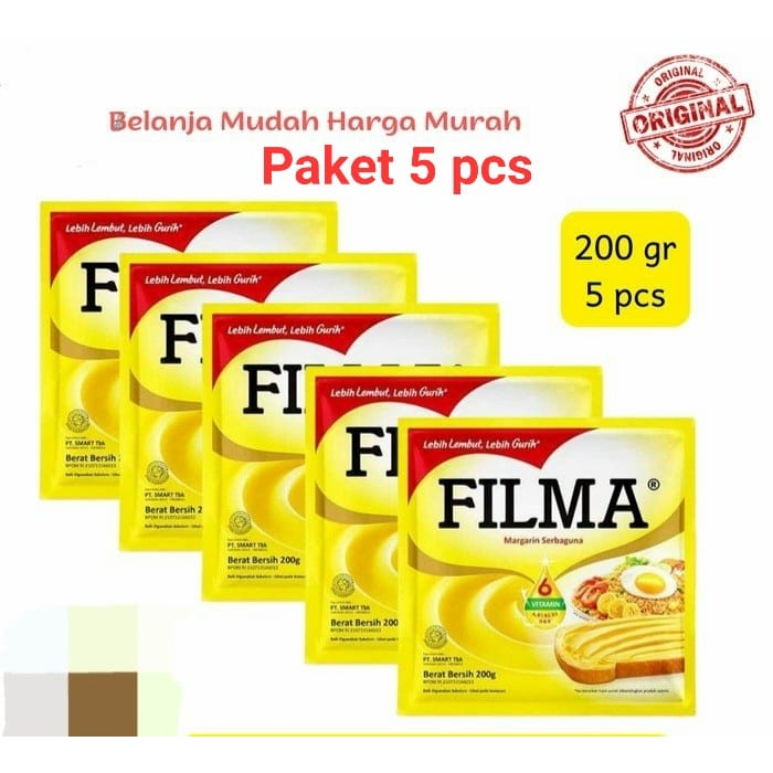 Jual MARGARINE paket 5 pcs x 200 gr | Shopee Indonesia