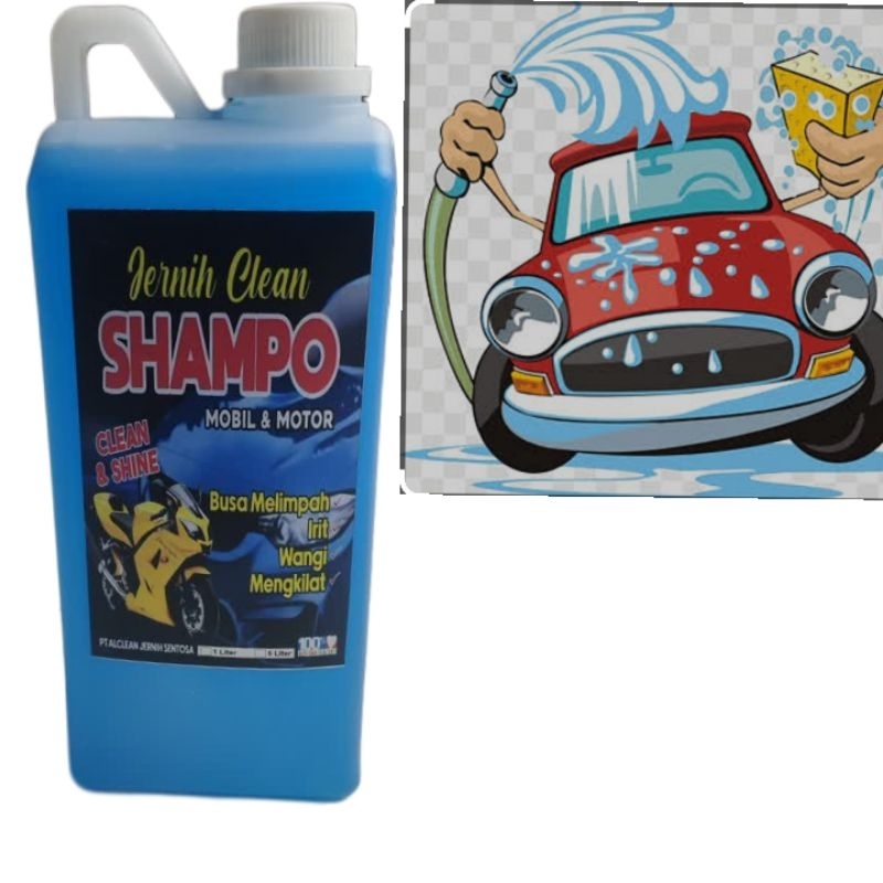 Jual SAMPHO MUBIL& MOTOR kemasan 1 liter aroma bable gum | Shopee Indonesia