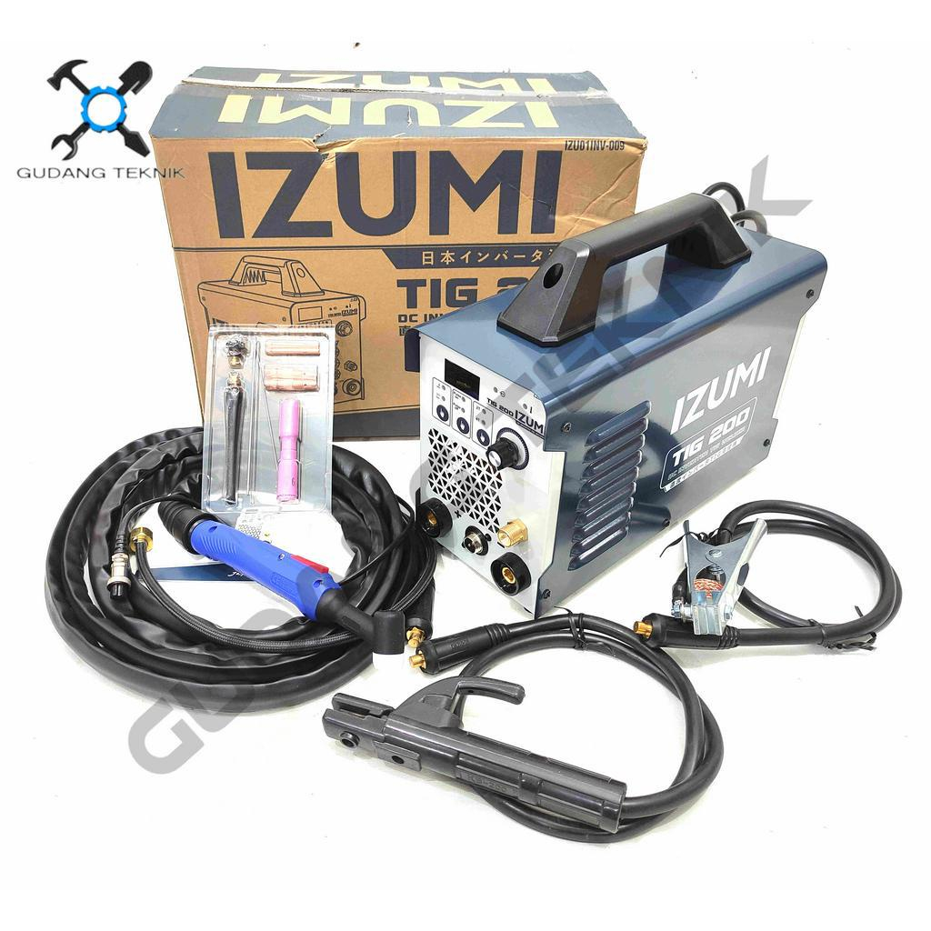 Jual Mesin Las Argon 200A TIG 200 IZUMI / Inverter Trafo Travo Listrik ...