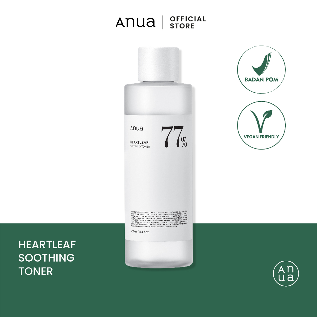 Jual ANUA Heartleaf 77% Soothing Toner | Shopee Indonesia