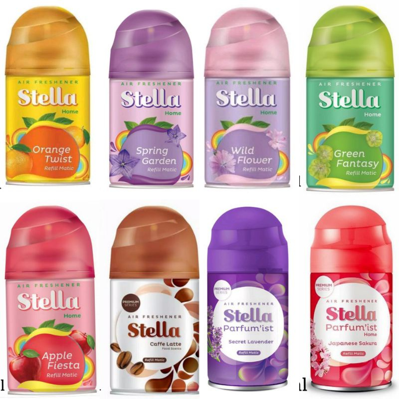 Jual Stella Pengharum Ruangan Matic Refill 160ml | Shopee Indonesia