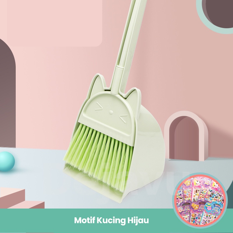 Jual Dejavu Set Sapu Mini Sapu Anak-Anak Pengki Lantai Rumah Alat ...