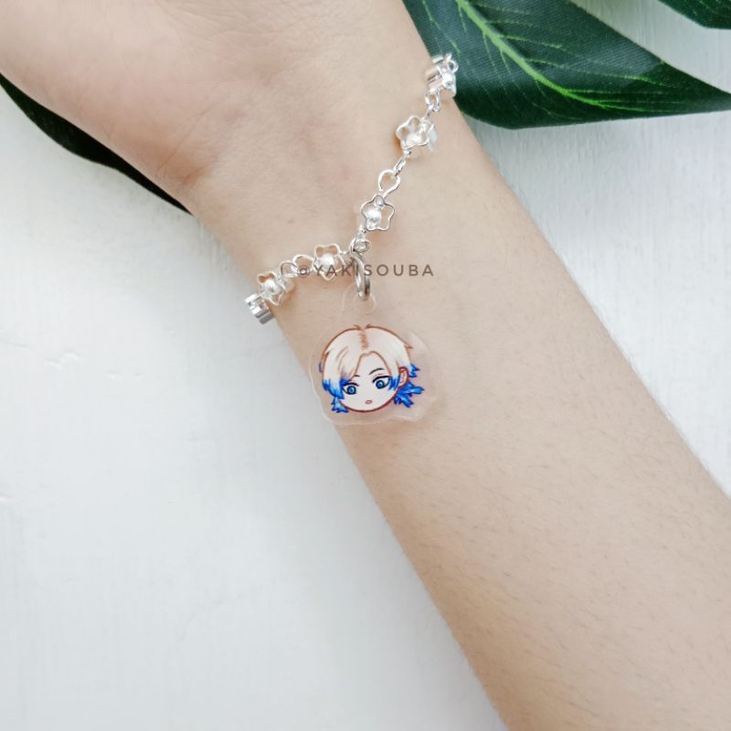 Jual BLUE LOCK BRACELET / Gelang Akrilik Anime Fanmerch Bluelock ...