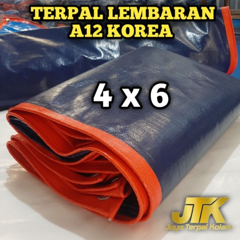 Jual terpal plastik A12 korea ukuran 4x6 meter | Shopee Indonesia