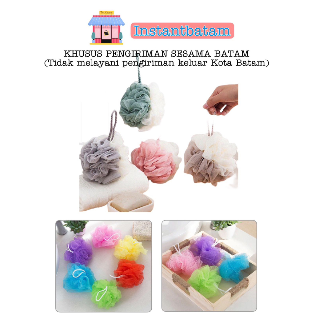 Jual 98 Spon Mandi / Bath Ball Sponge Spons Kamar Mandi WC Toilet ...