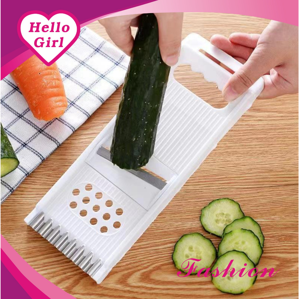 Jual (Hello Girl) D54 Alat PARUTAN Serbaguna 4in1 Alat Parut Iris Buah ...
