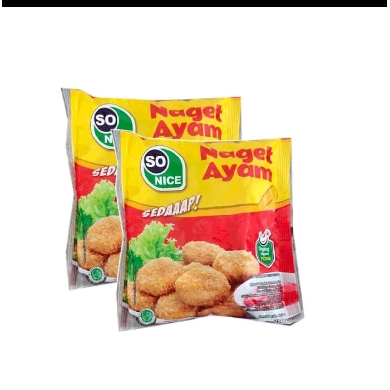 Jual Nuget so nice isi 250gr | Shopee Indonesia