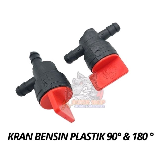 Jual KERAN KRAN BENSIN ON OFF PLASTIK 90 180 DERAJAT UNIVERSAL | Shopee Indonesia