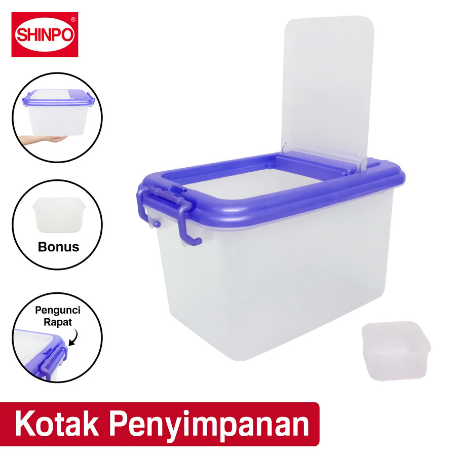 Jual tempat beras shinpo 410/ container beras sip | Shopee Indonesia