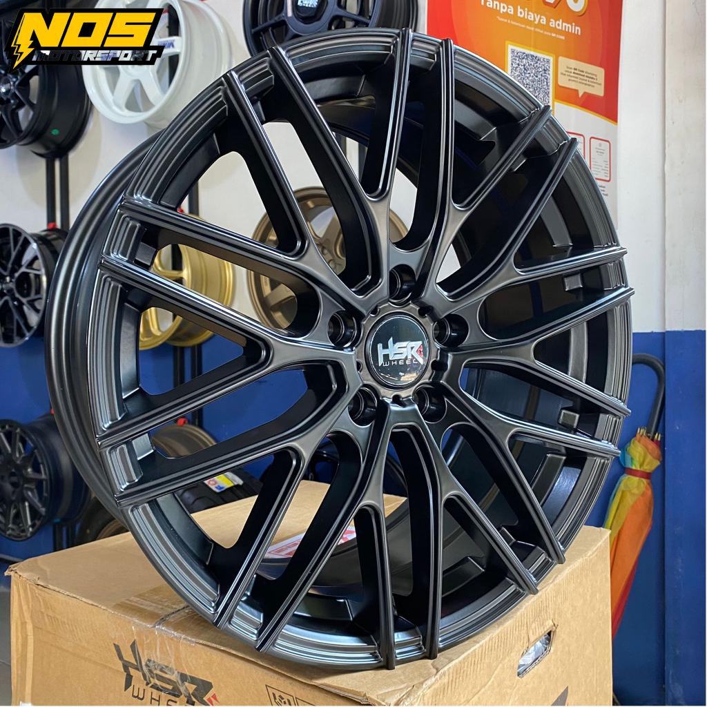 Jual Velg mobil hsr ampana ring 18 buat innova,xpander,rush,civic,terios hole 5x114,3 lebar 8 et ...