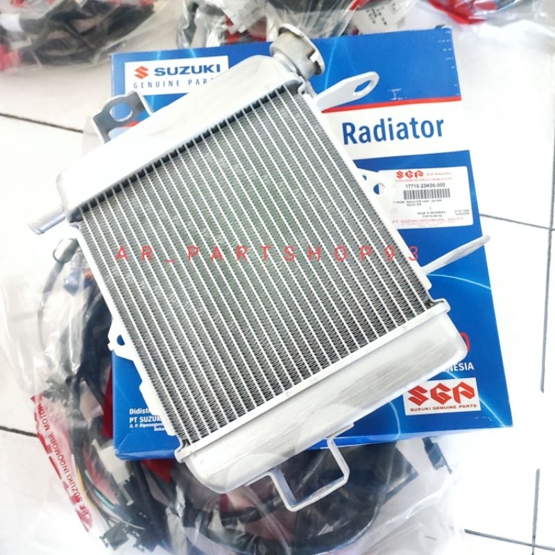 Jual RADIATOR GSX S 150 / GSX R 150 ORIGINAL NEW SUZUKI 100% | Shopee ...