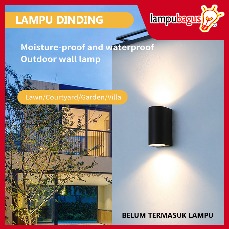 Jual Lampu Dinding Taman Outdoor / Wall Light Minimalis 220V | Shopee ...